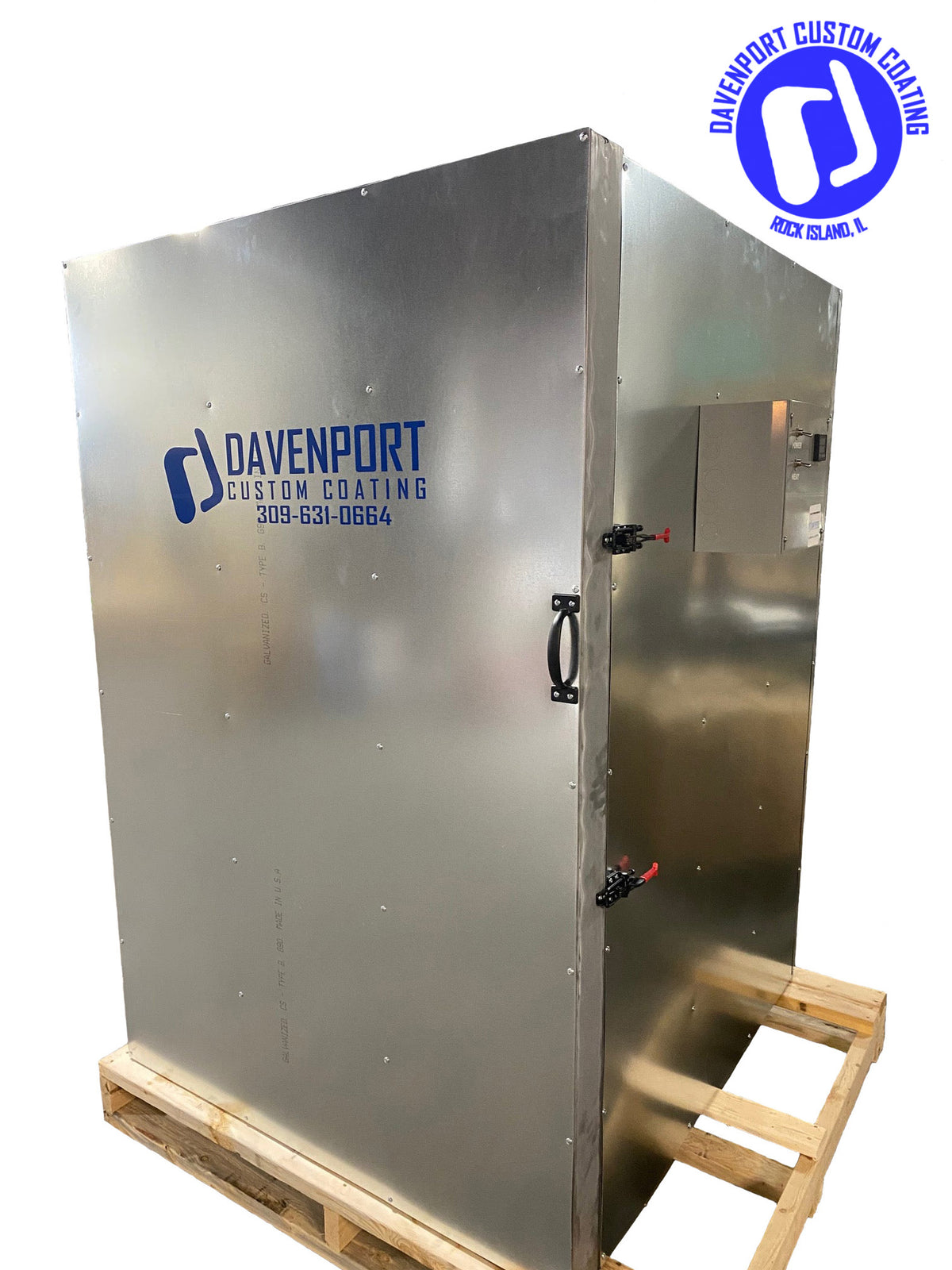 4x6x6 Electric Batch Powder Coating Oven – Davenport Custom Coating