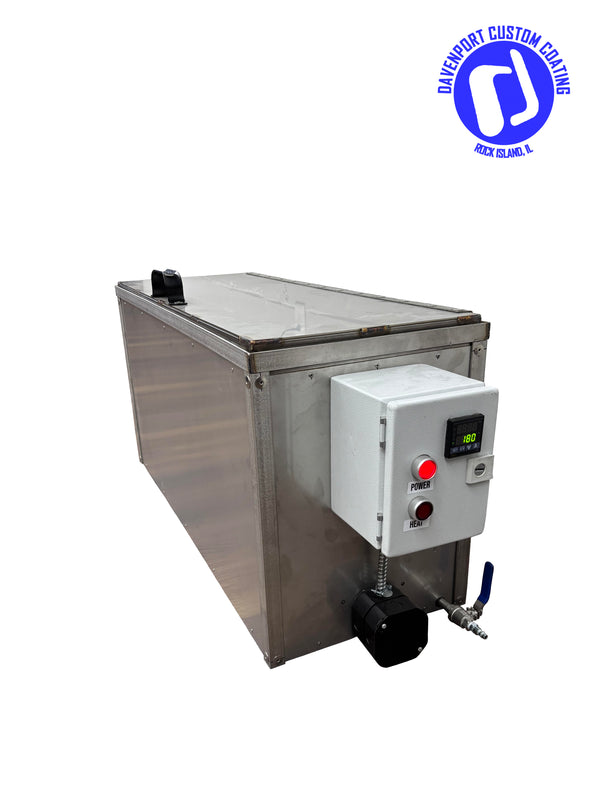 12 x 24 x 18 Heated Strip Tank – Davenport Custom Coating